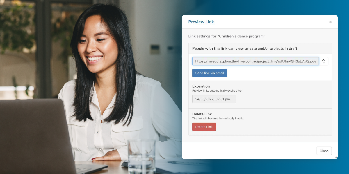 Sharable Preview Links